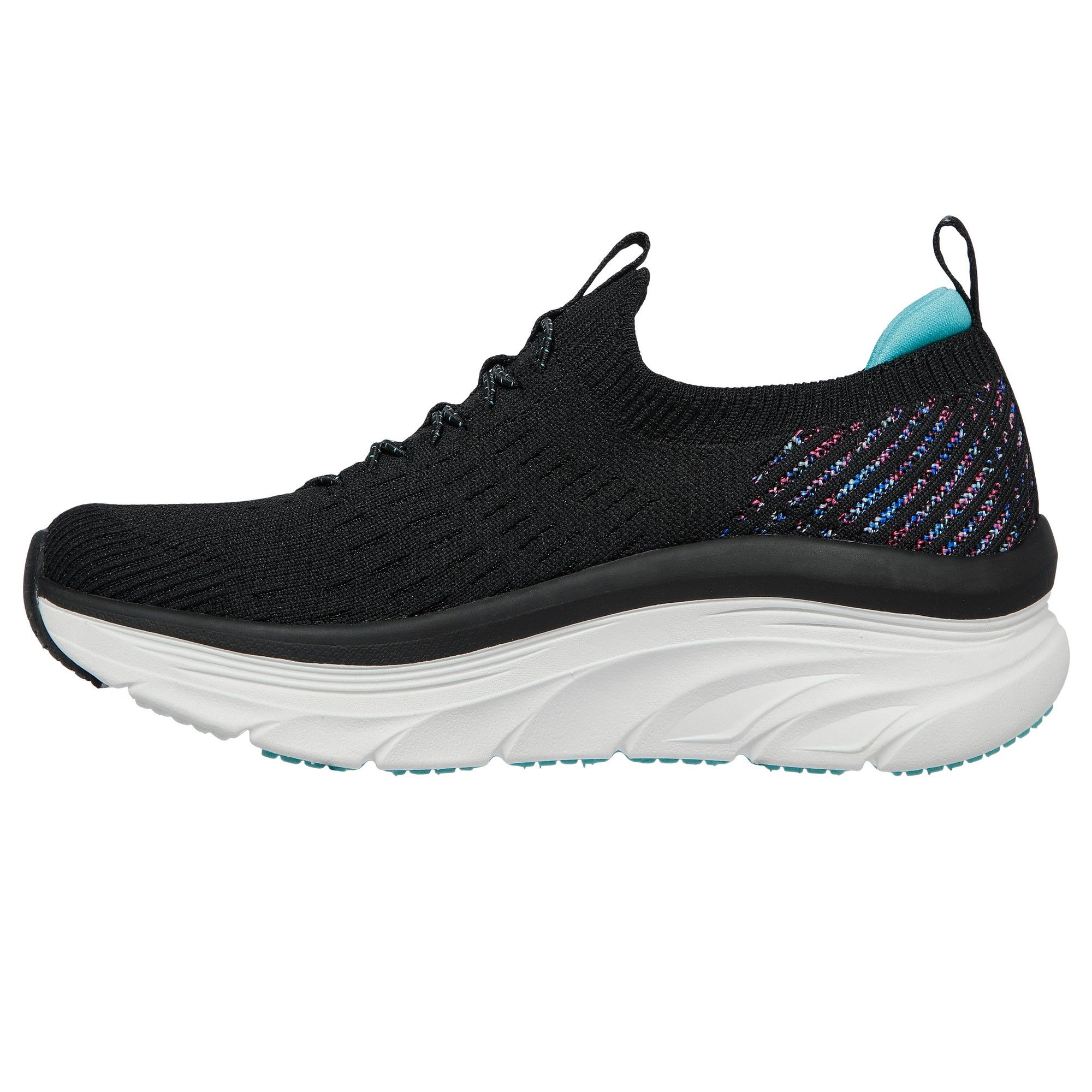 SKECHERS Patike d'lux walker - star STUNNER - 149356-BKLB