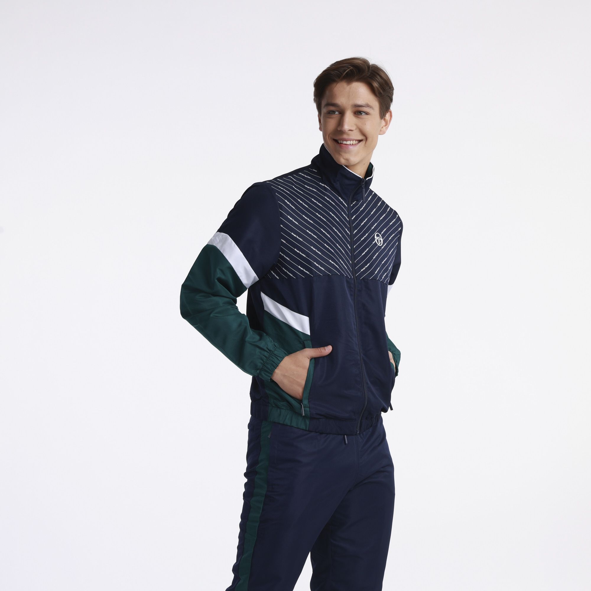 SERGIO TACCHINI Trenerka asymetrical tracksuit M - 40407-261