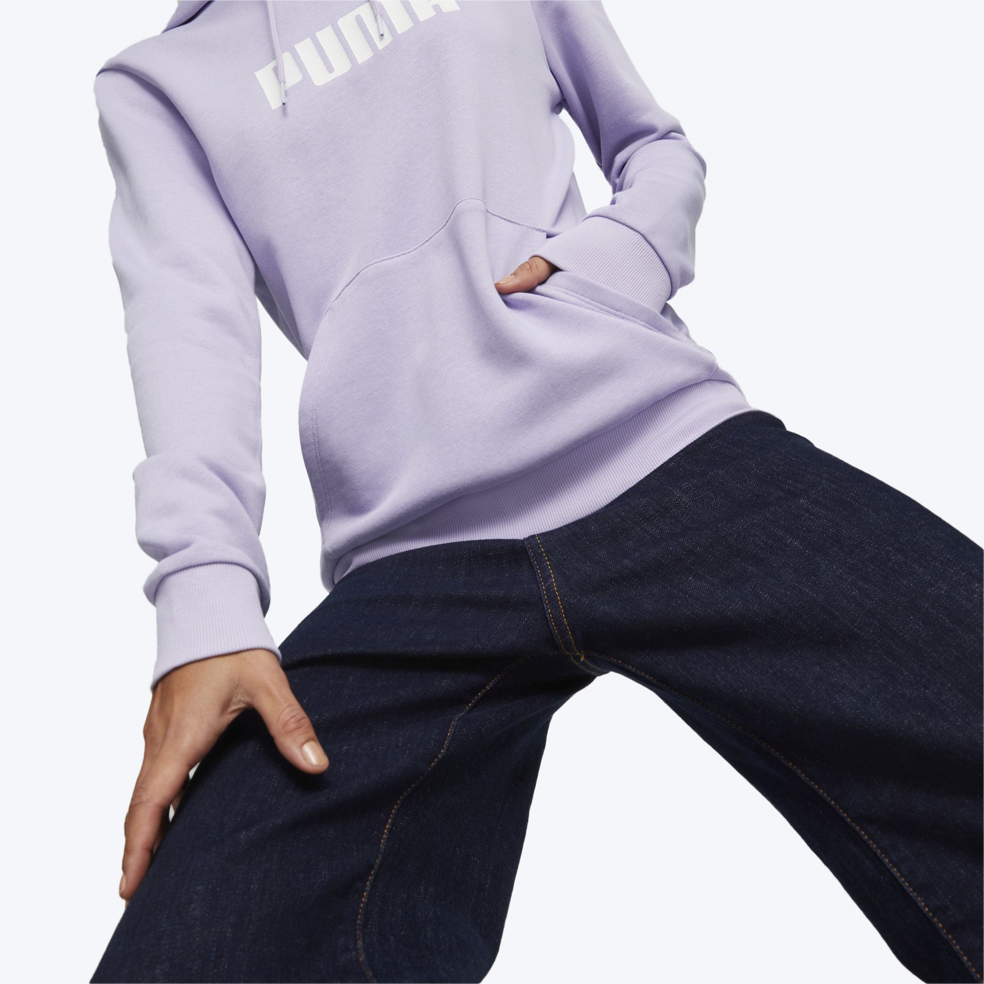 DUKS SA KAPULJACOM PUMA ESS LOGO HOODIE TR (S) W - 586797-70