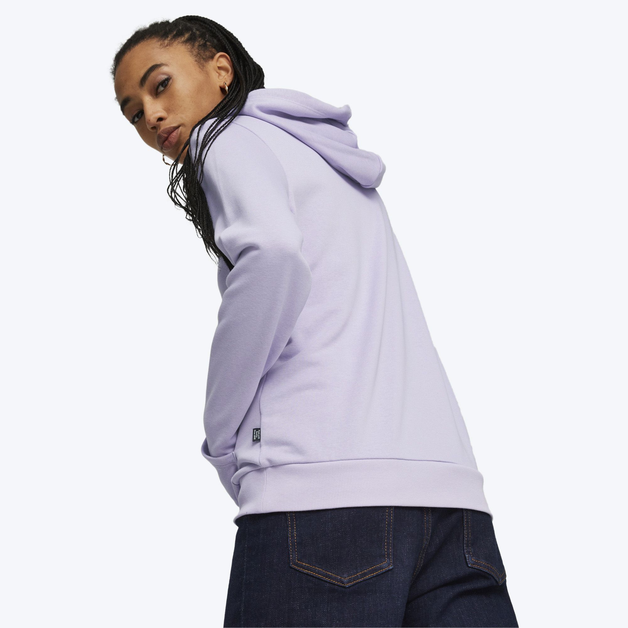 DUKS SA KAPULJACOM PUMA ESS LOGO HOODIE TR (S) W - 586797-70