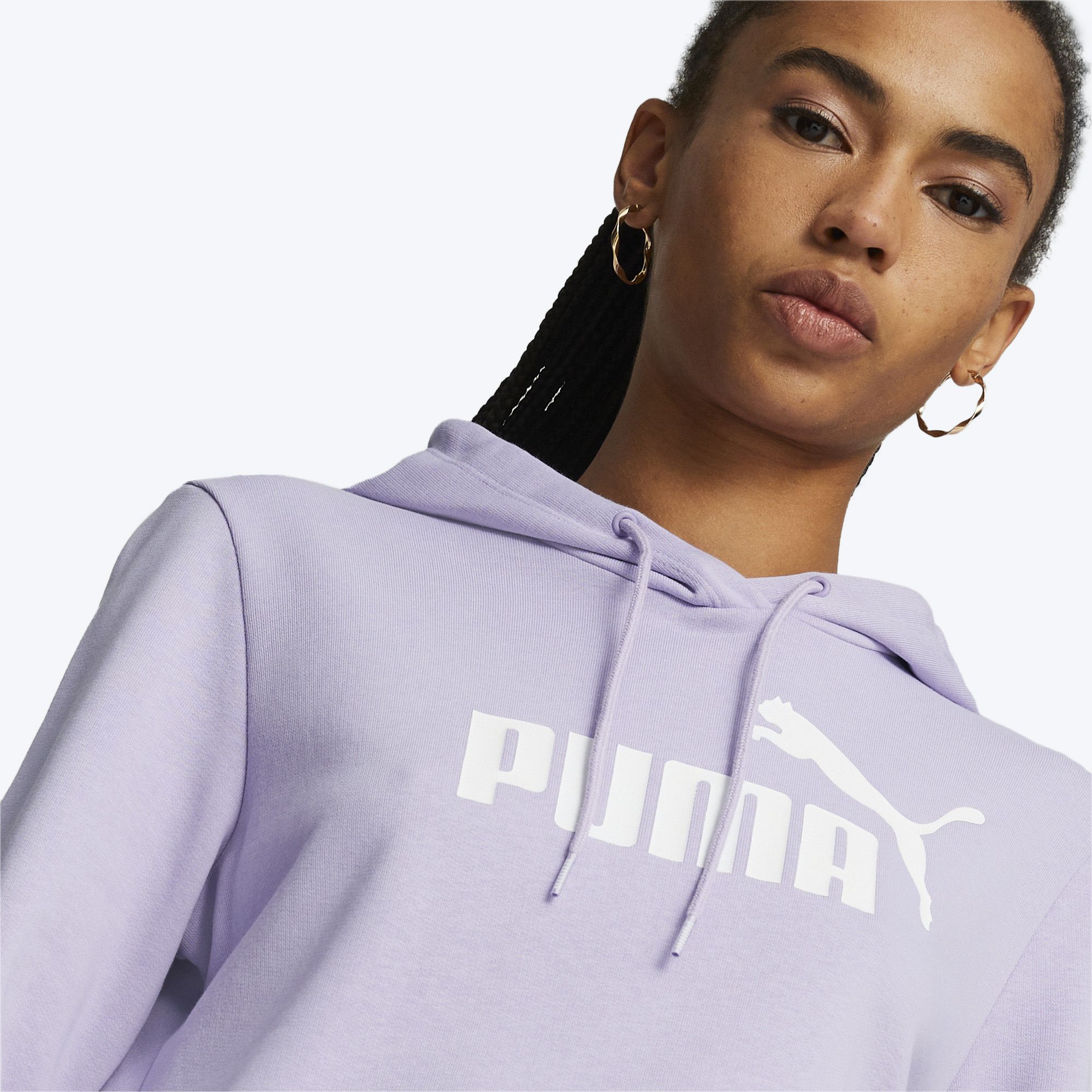 DUKS SA KAPULJACOM PUMA ESS LOGO HOODIE TR (S) W - 586797-70