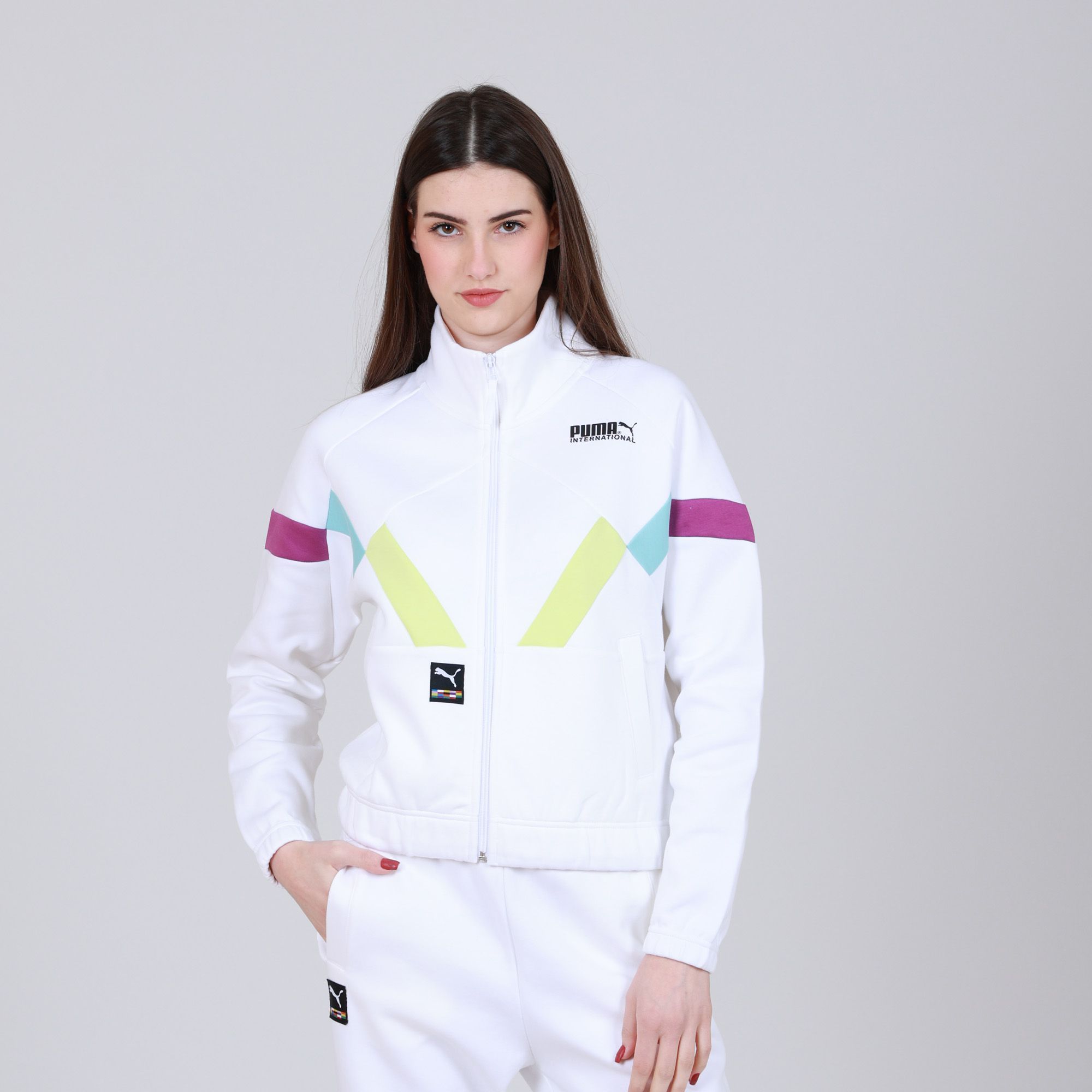 DUKS PUMA PI DBLKNIT TRACK JACKET W - 599690-02