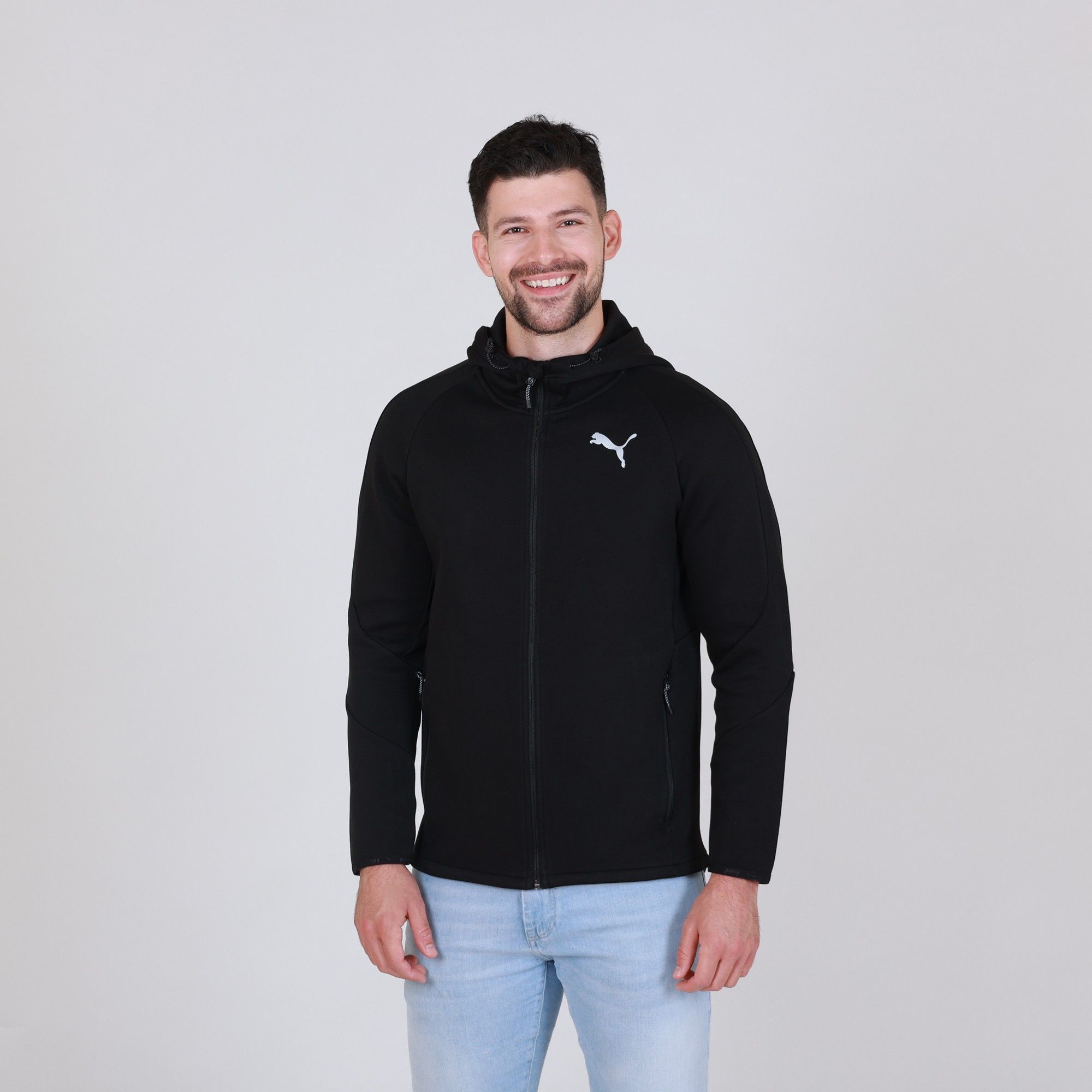 PUMA Duks sa kapuljačom evostripe full-zip hoodie M - 847401-01