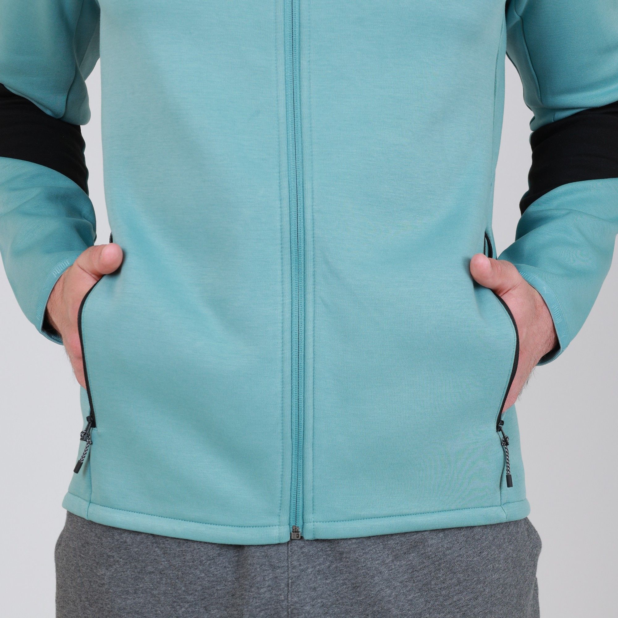 DUKS SA KAPULJACOM PUMA EVOSTRIPE FULL-ZIP HOODIE M - 847401-50