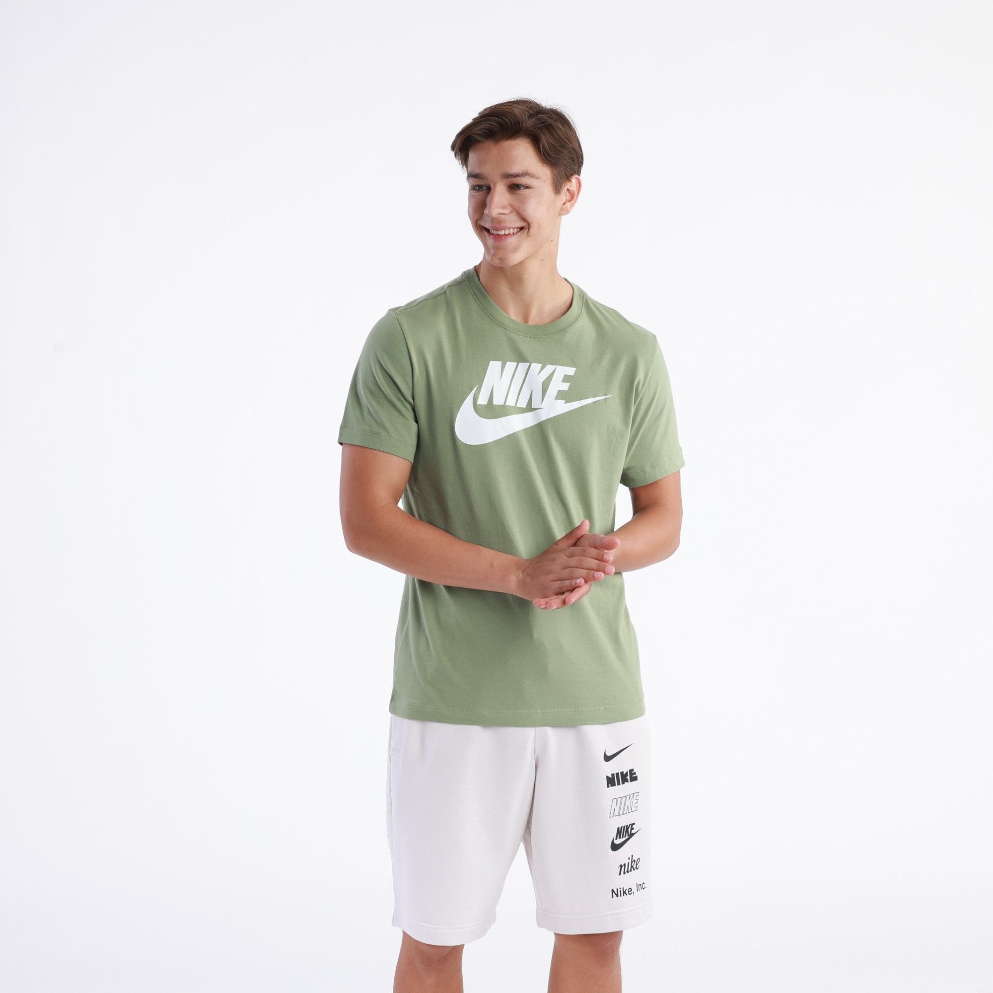NIKE Majica kratak rukav m nsw tee icon futura M - AR5004-386