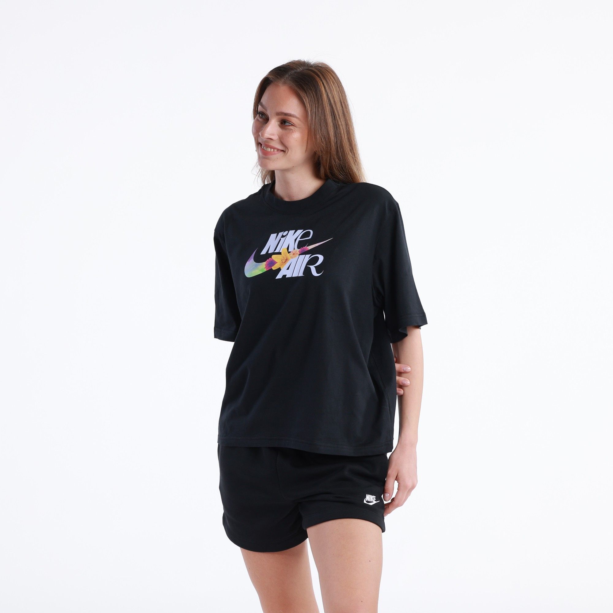 NIKE Majica kratak rukav w nsw tee oc 3 boxy W - FB8191-010