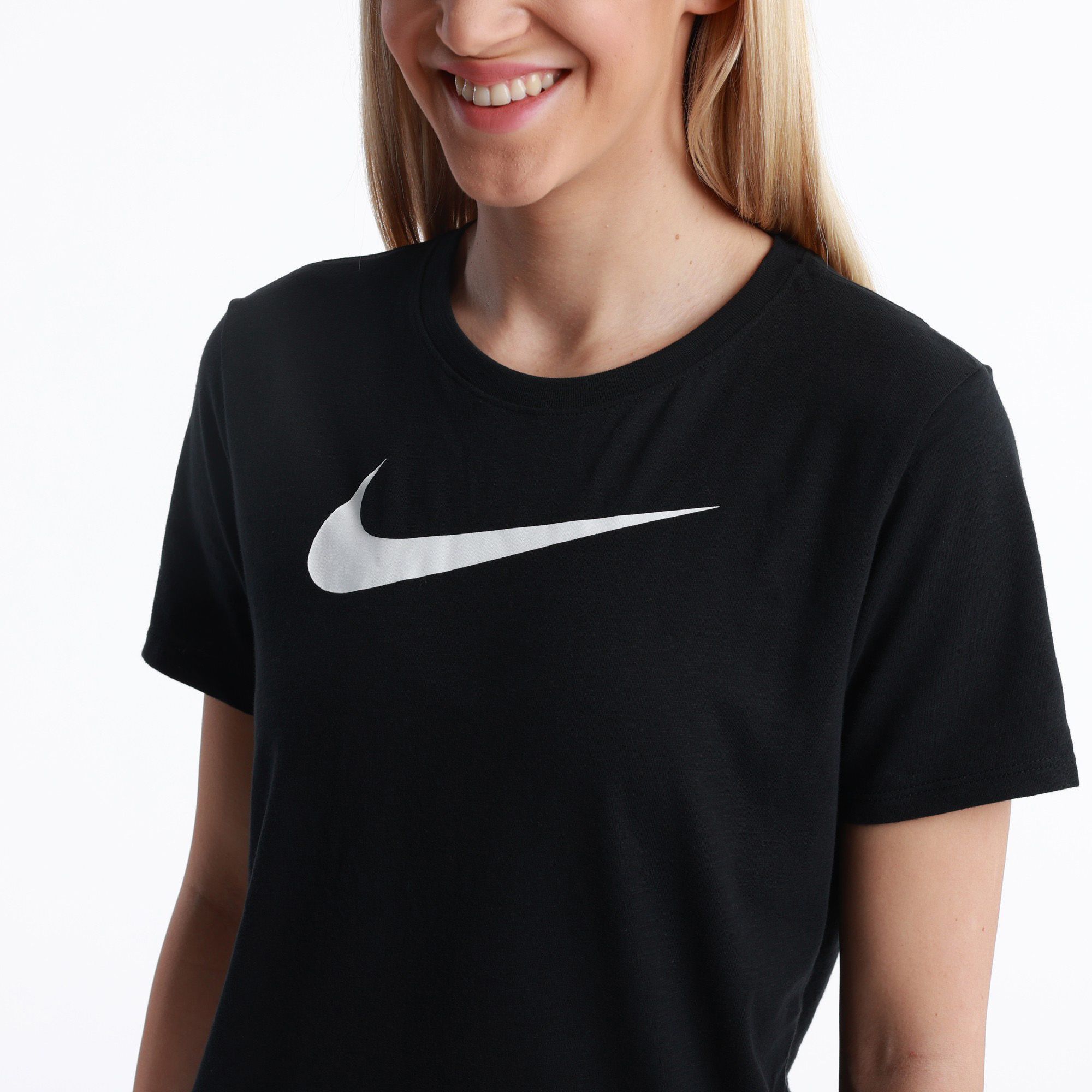 NIKE Majica kratak rukav w nk df tee swoosh W - FD2884-010