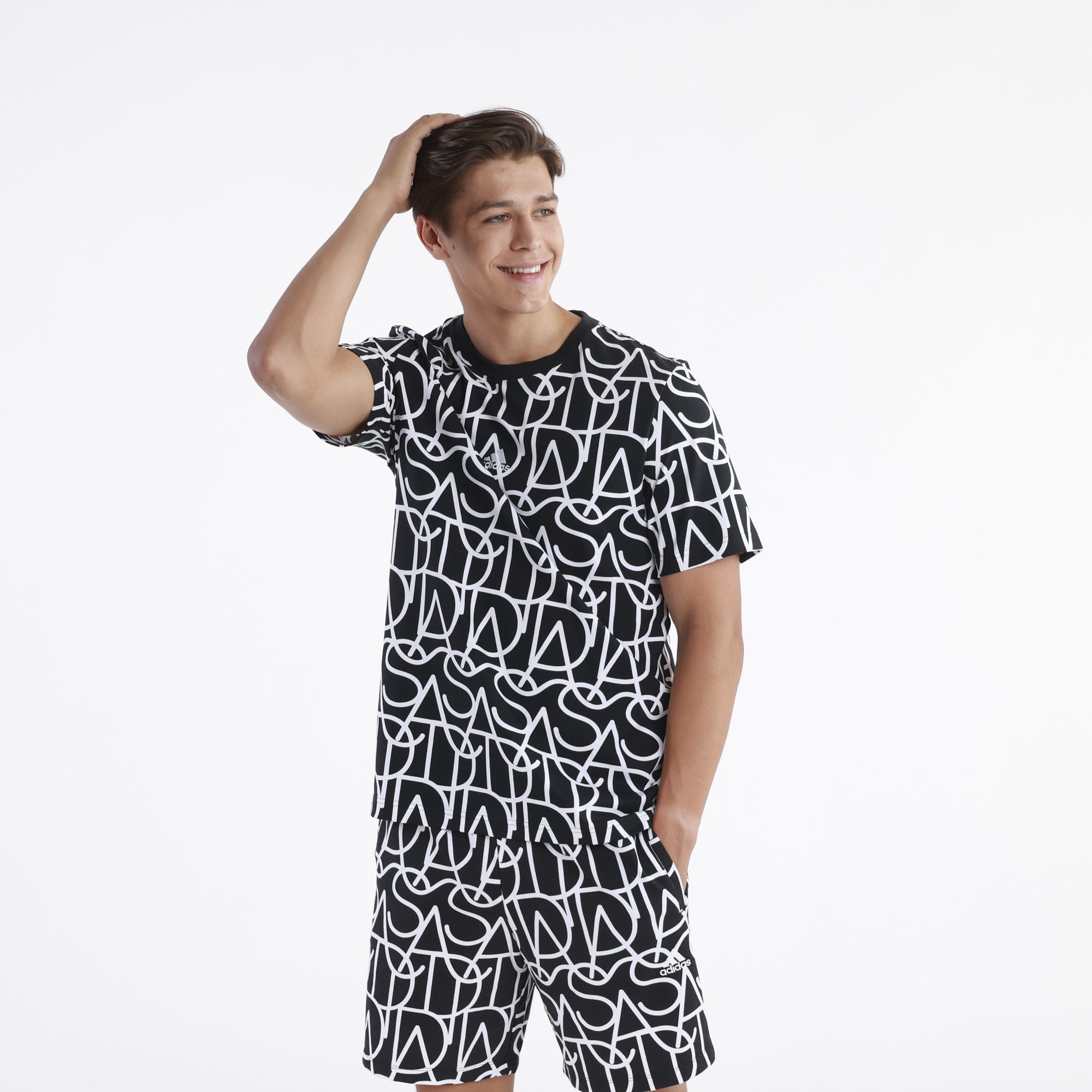 ADIDAS Majica kratak rukav m bl tee q2 M - HZ3088