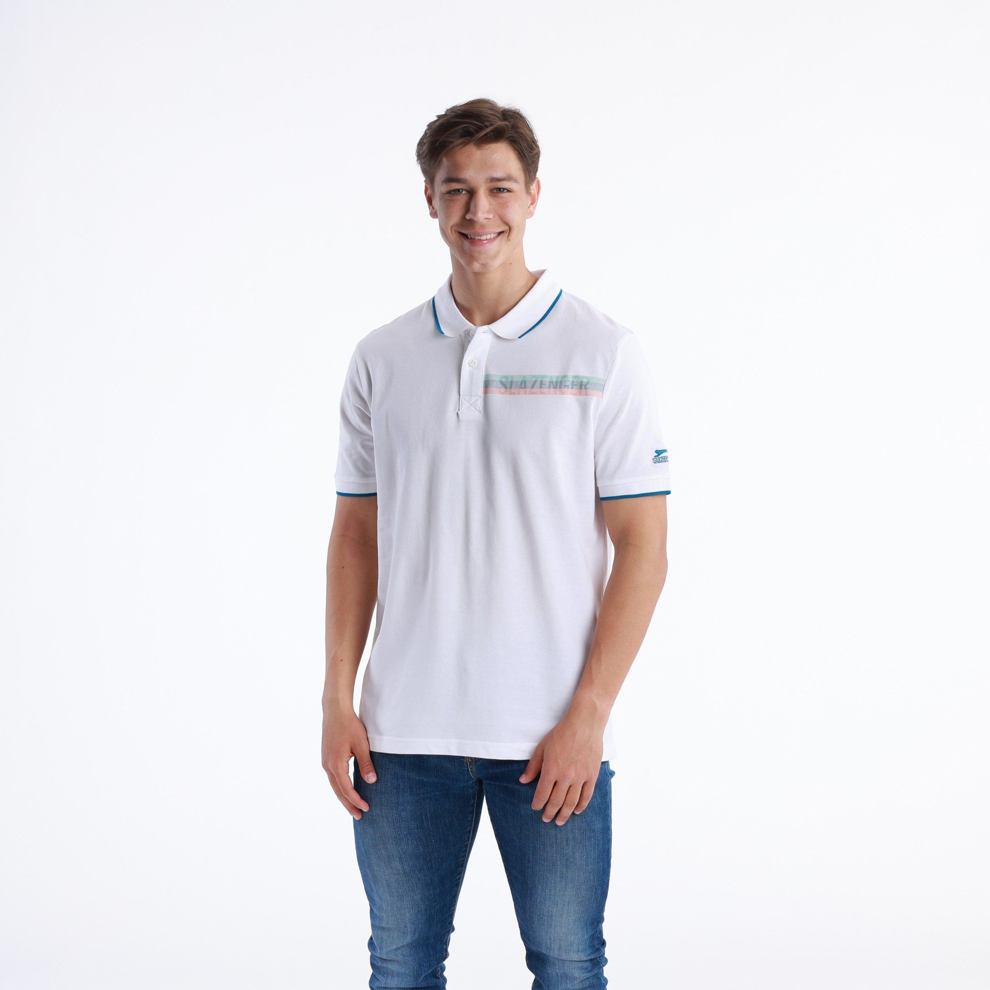 SLAZENGER Majica kratak rukav polo retro spirit polo t-shirt M ...