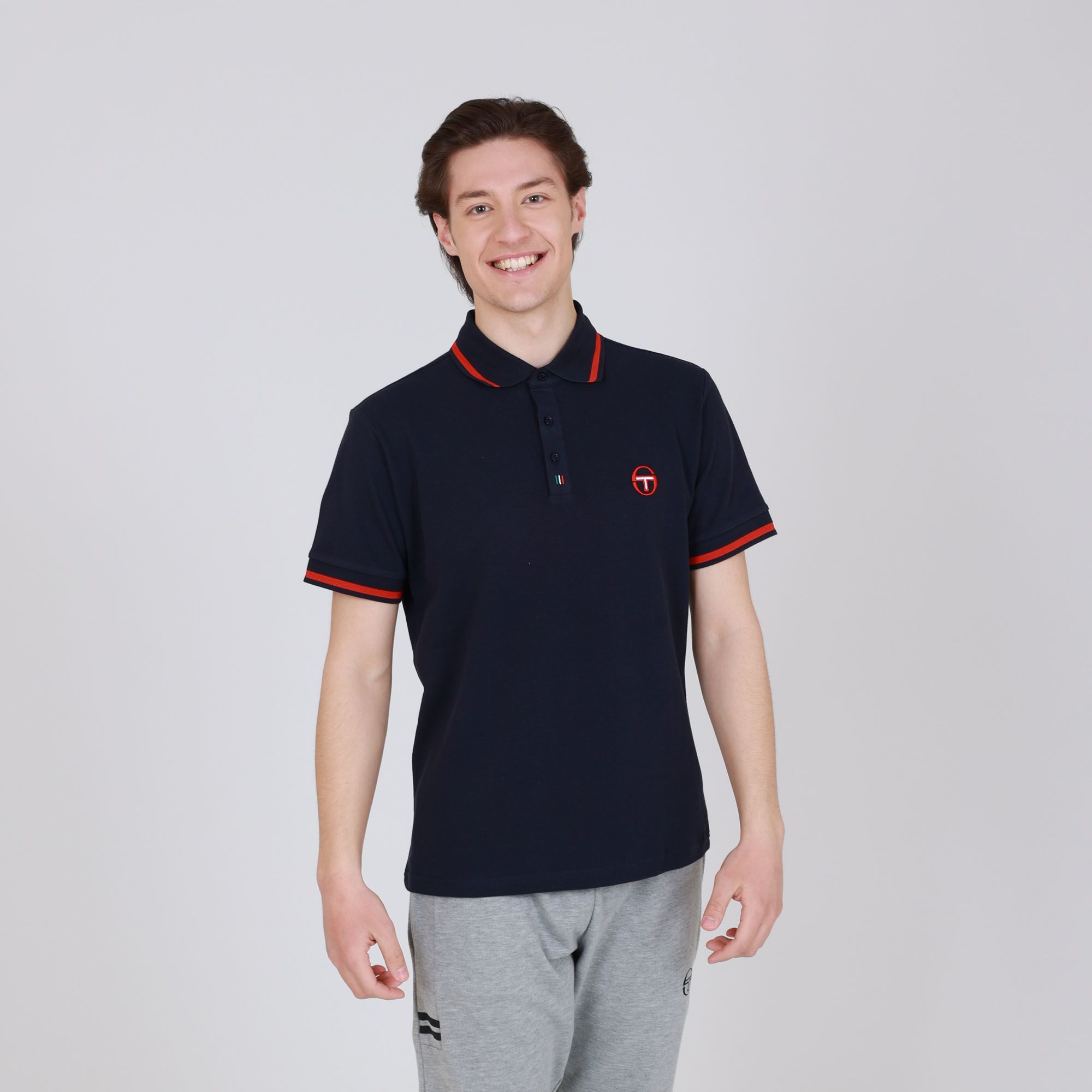 SERGIO TACCHINI Majica kratak rukav polo tyler polo M - STA221M705-02