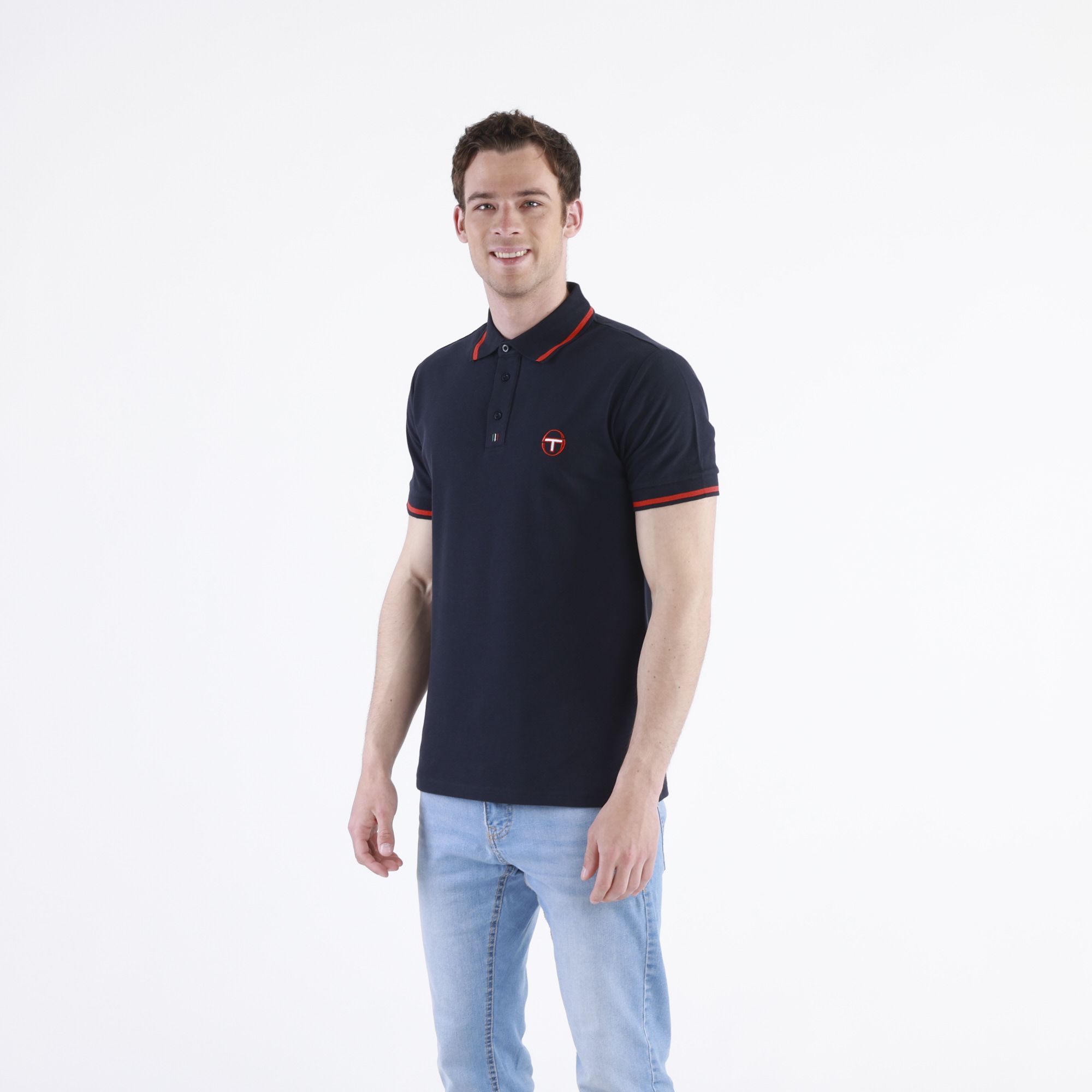 SERGIO TACCHINI Majica kratak rukav polo cruz polo t-shirt M ...