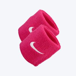 NIKE Znojnice nikeswoosh wristbands vivid pink/white W - N.NN.04.639.OS